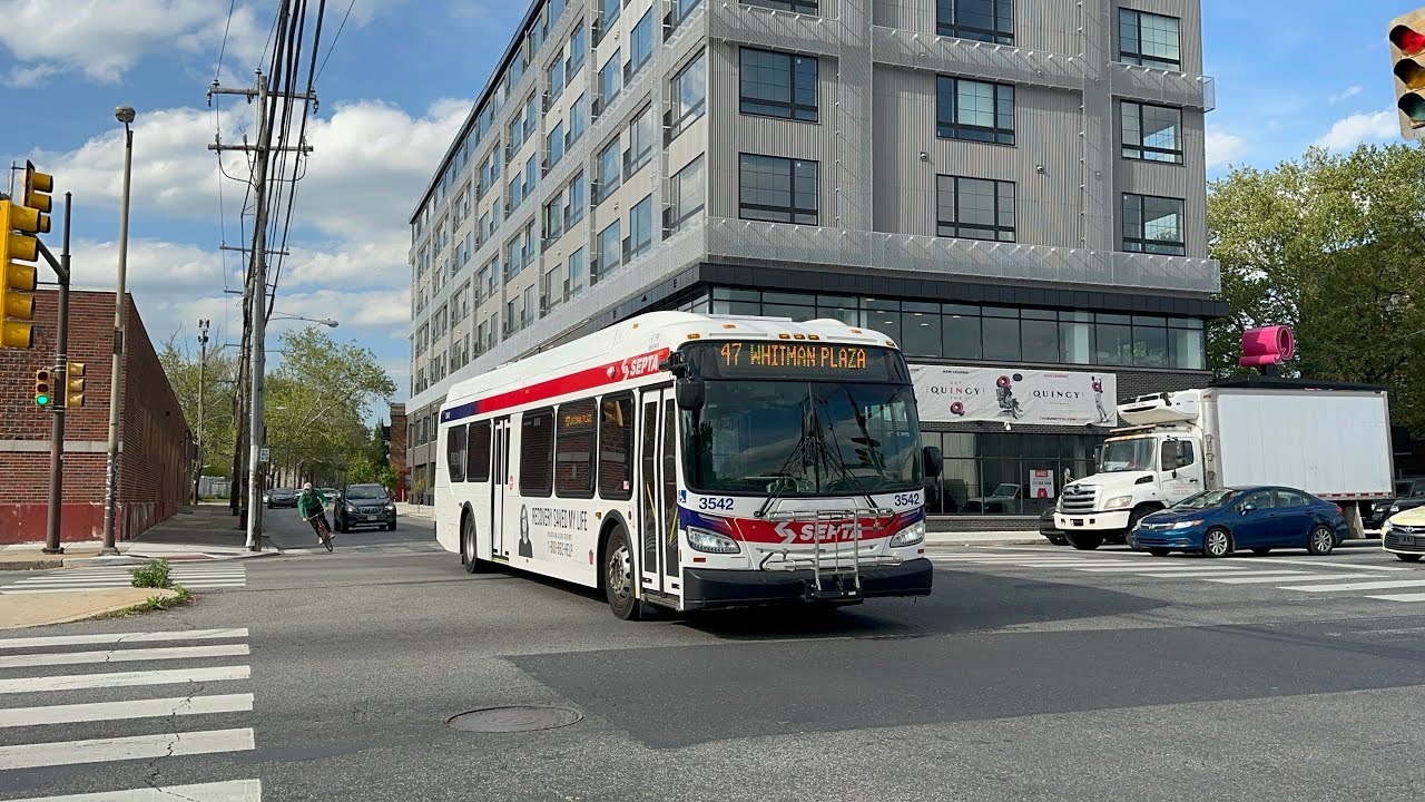 SEPTA 2024 60fps: 2023 NFI Xcelsior XDE40 #3542 on Route 47 - YouTube