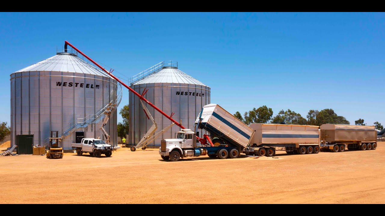 Erangy Springs Farm starting on their Lupins just after constructing ...