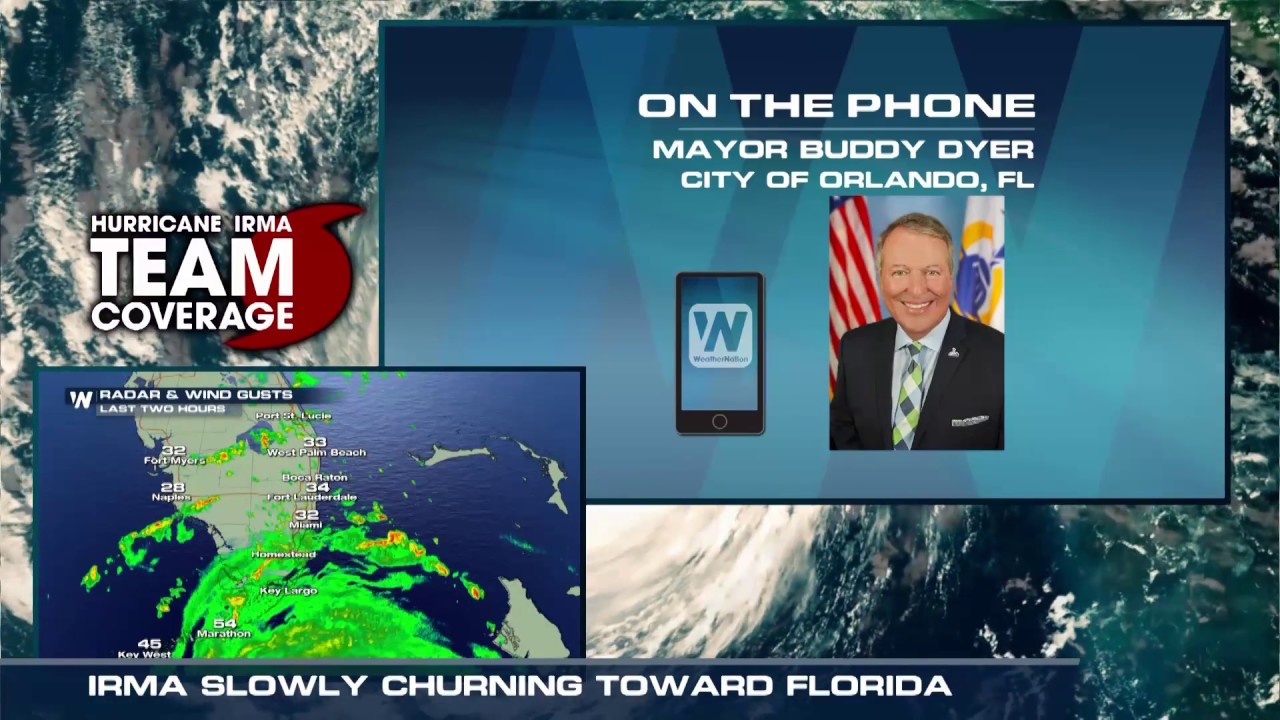 Orlando Mayor Buddy Dyer talks about how his city is ready for Irma ...