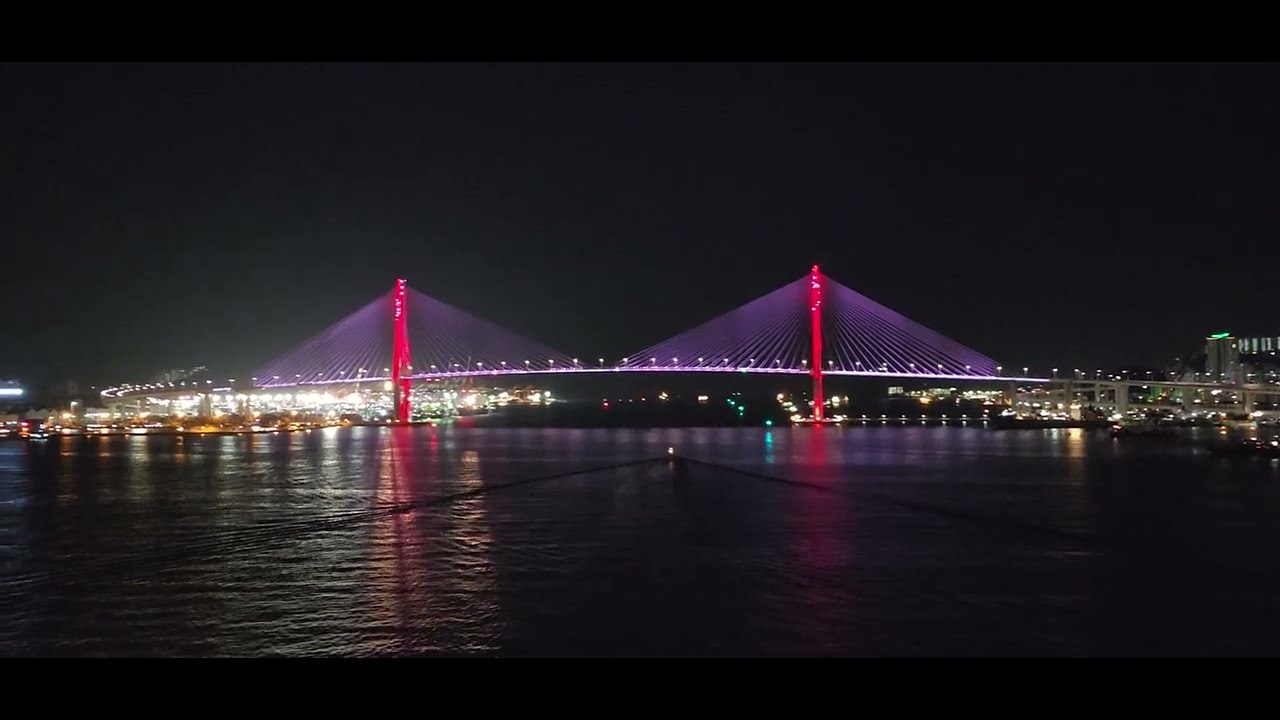 Busan Harbor bridge South Korea - YouTube