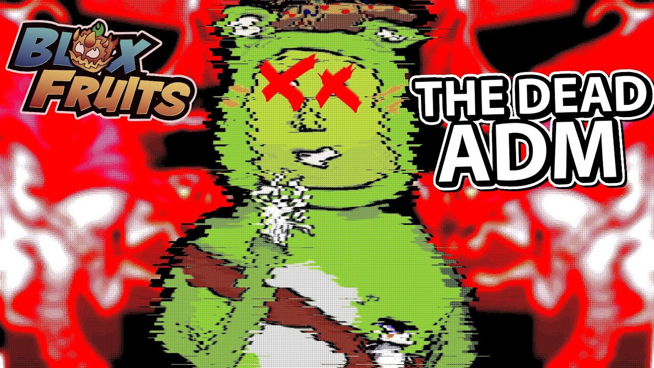 THE ANALOG HORROR OF THE DEAD ADM IN BLOX FRUITS... 💀 - YouTube