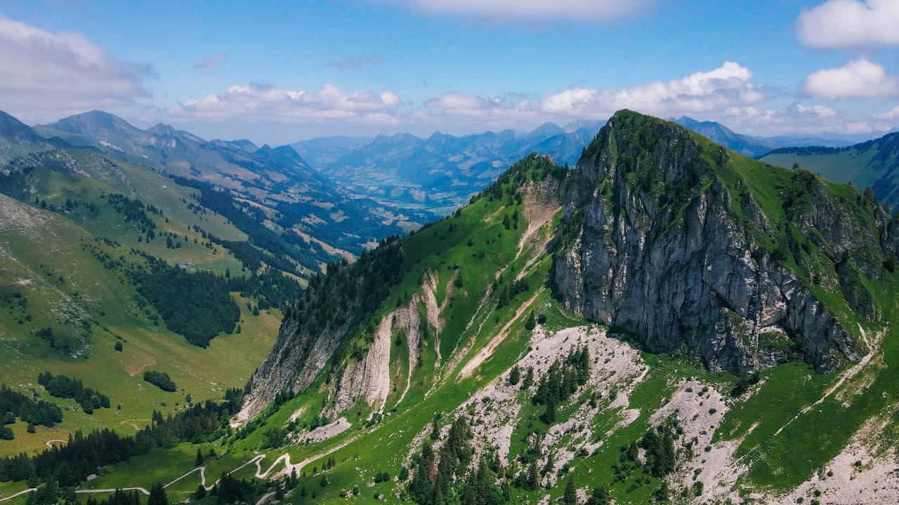 Aerial Symphony: Exploring the Breathtaking Swiss Alps and Lakes - YouTube