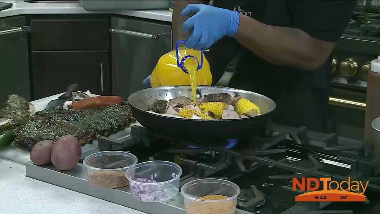 ND Today: Cooking with Chef Darrell Mathews from The Firepit - YouTube