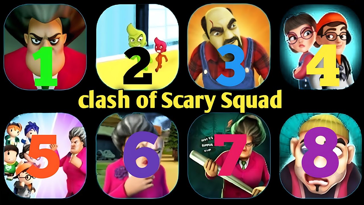 Clash of Scary squad Gameplay #3 🎮 | Can I Beat This Level? 🚀 - YouTube
