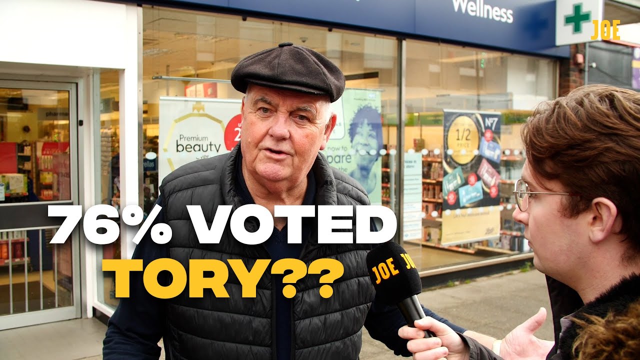 Asking the safest Tory seat in Britain if they regret it - YouTube