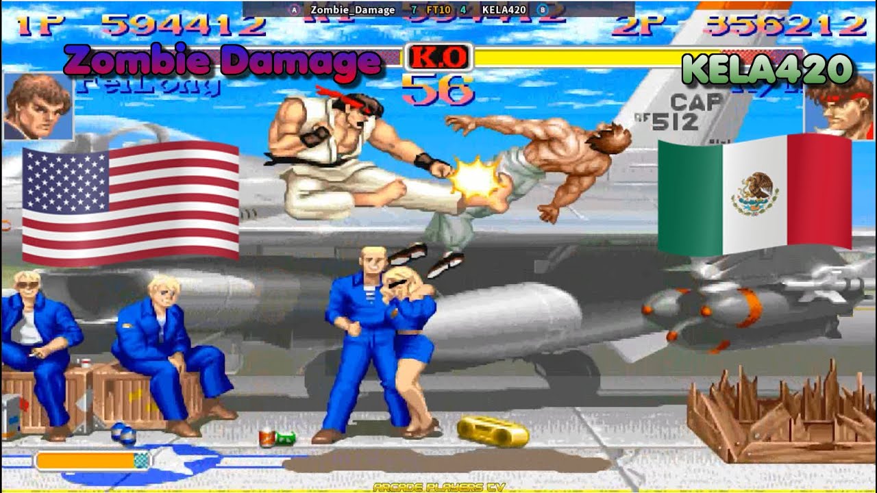 Super Street Fighter 2 Turbo Zombie Damage (Usa) vs KELA420 (Mexico ...