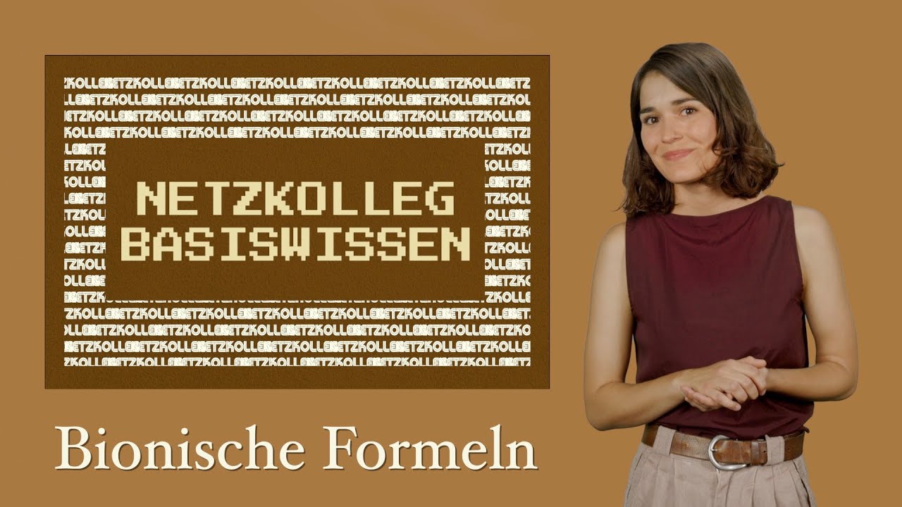 Netzkolleg Basiswissen – Bionische Formeln (Grundlagen der ...