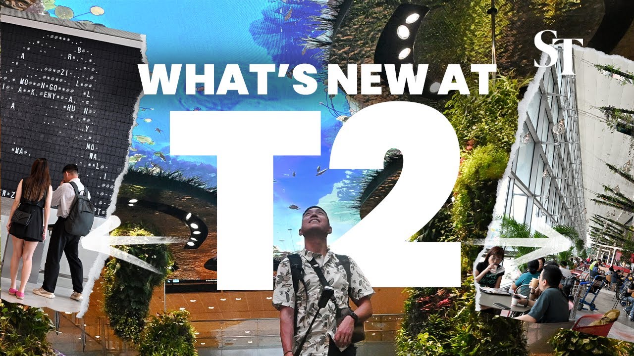 Changi Airport T2 walkthrough: New attractions at revamped Terminal 2 ...