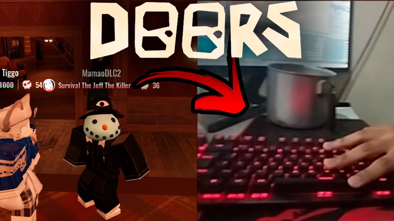 Edu PASSANDO Doors SUPER HARDMODE (com teclado invertido) - YouTube