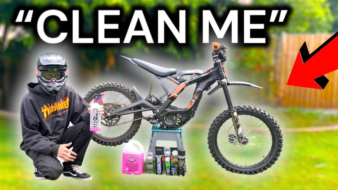 The PROPER Way To Clean Your SURRON/E-Bike - YouTube