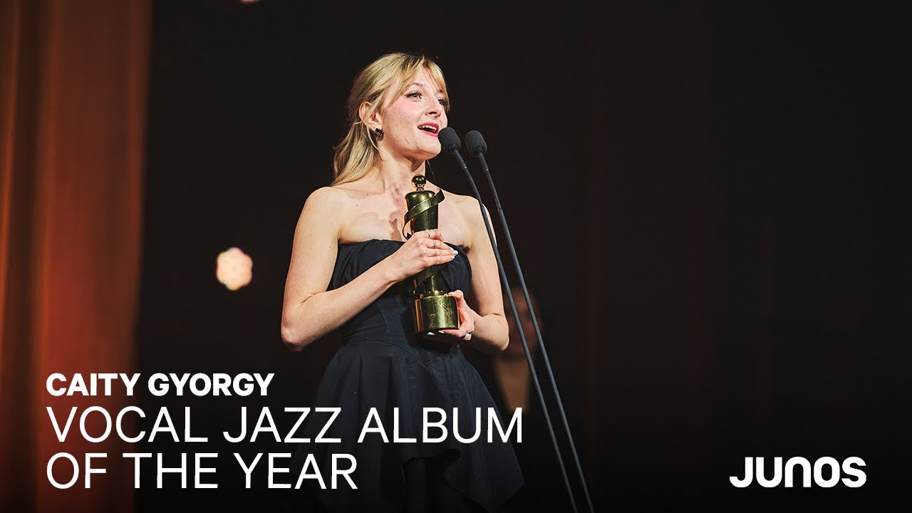 Caity Gyorgy wins Vocal Jazz Album of the Year | 2025 JUNO Awards Gala ...