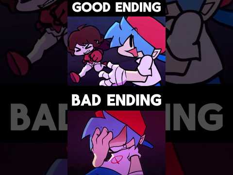 FNF Corruption Bad VS Good Ending Comparison!