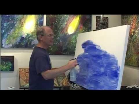 How to Create Space Art Paintings, Part 1 - YouTube