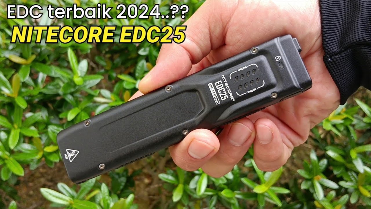 EDC paling cool | Nitecore EDC25. - YouTube