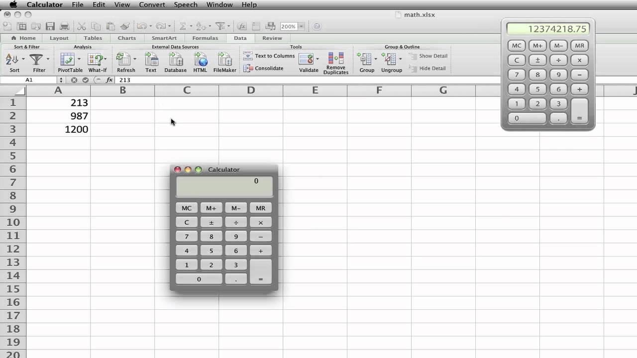 Math Formula For Excel YouTube Math Formula For Excel YouTube