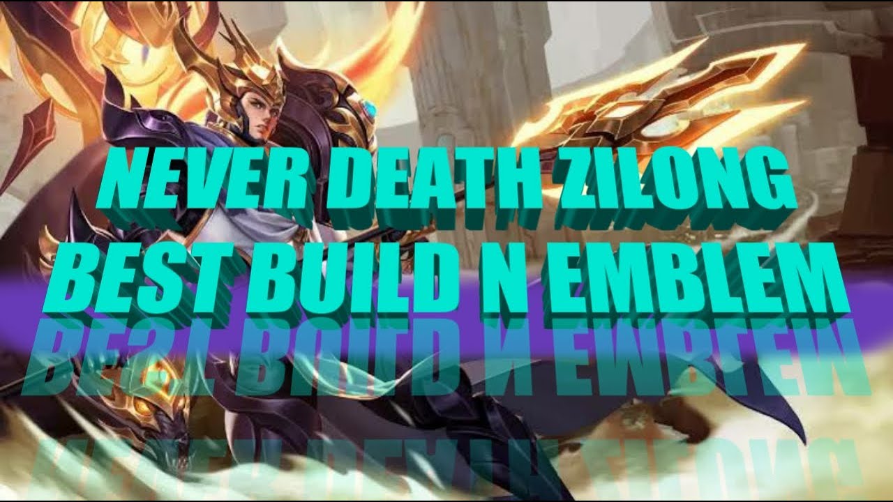 BEST BUILD EMBLEM N GAMEPLAY ZILONG 2022,,,ML S26 ALLDRIN - YouTube