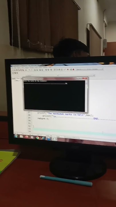 find maximum element in arrays in c - YouTube