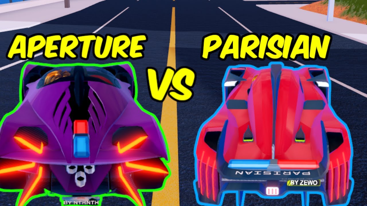 APERTURE is FASTER than PARISIAN?! | Roblox Jailbreak - YouTube