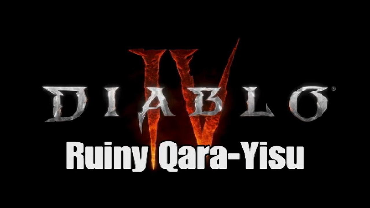 Diablo IV Twierdza Ruiny Qara-Yisu - YouTube
