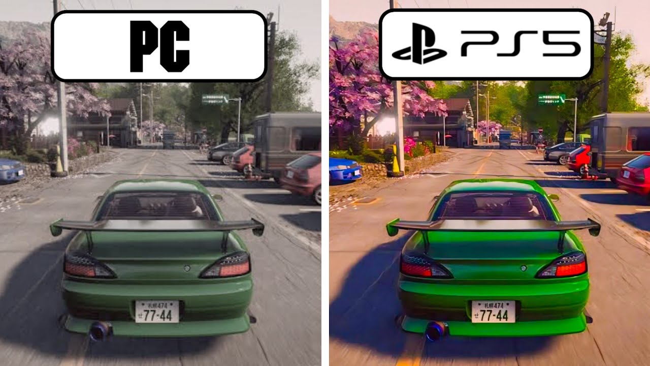 JDM Japanese Drift Master PS5 vs PC Graphics Comparison - YouTube