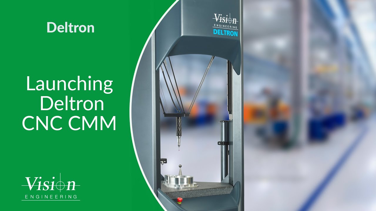 Launching Deltron CNC CMM - YouTube
