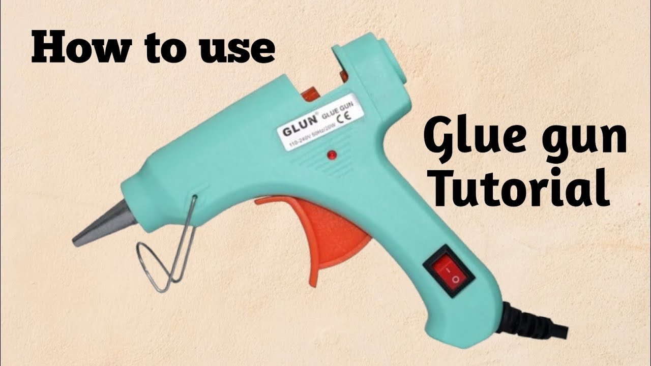 How To Use Hot Glue Gun | Hot Glue gun | Glue Gun Kaise Istemaal Kare ...