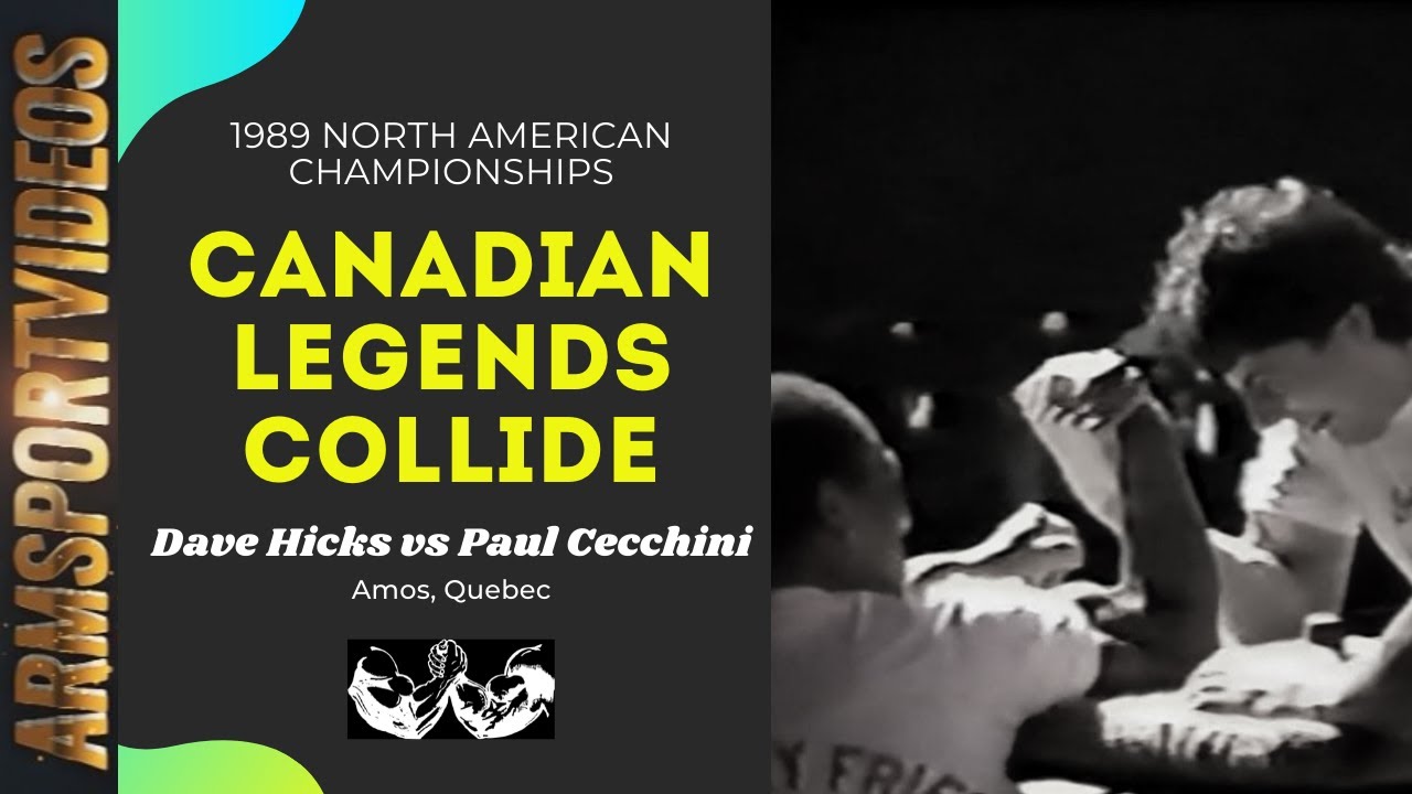 Dave Hicks vs Paul Cecchini - 1989 North American Championships - YouTube