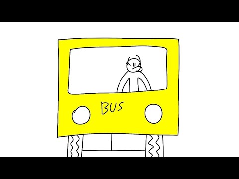 YOUR MAJESTY, THERES A SECOND BUS COMING! animated - YouTube