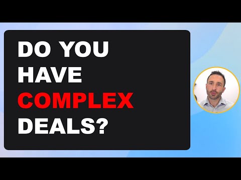 SALES 101: Do You Have Complex Deals? - YouTube