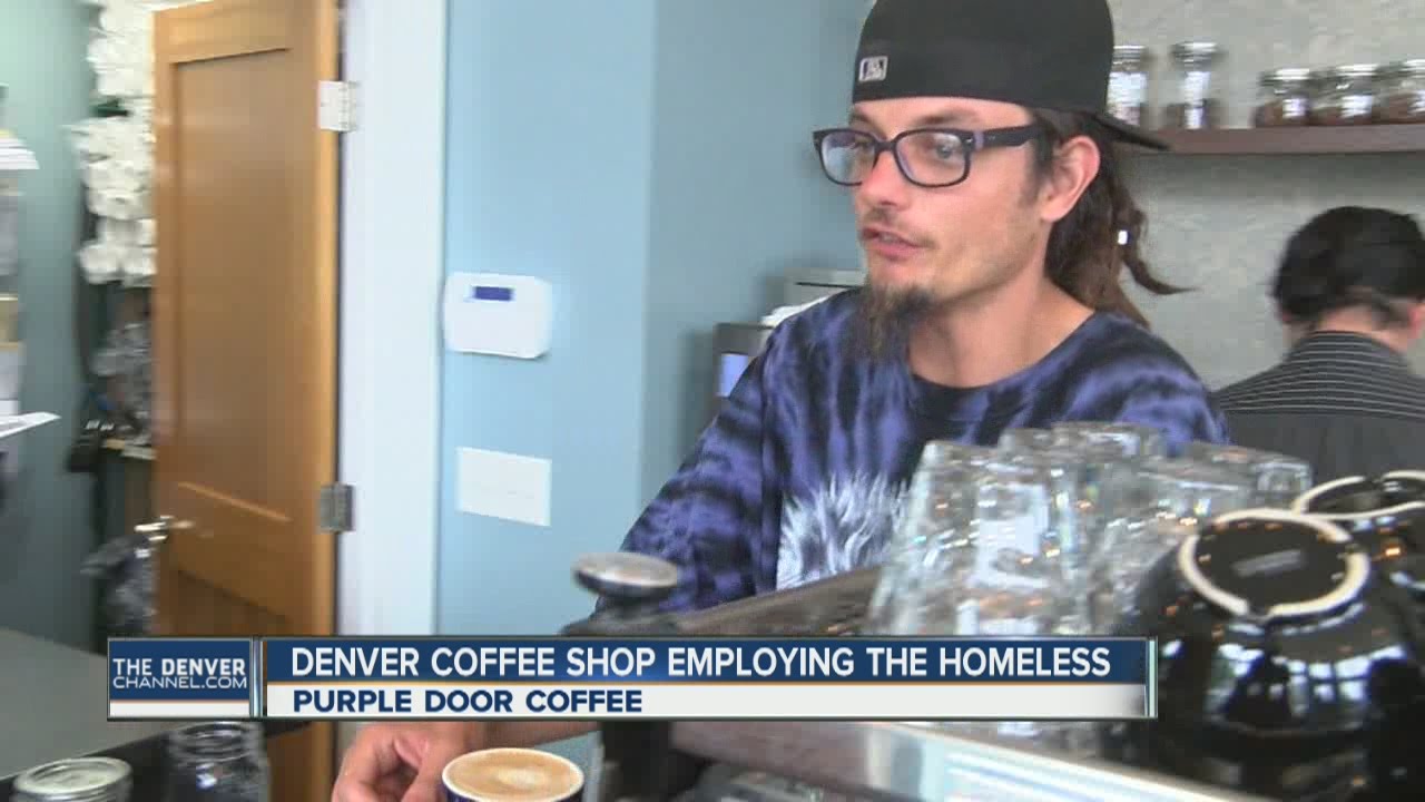 Denver coffee shop employing the homeless - YouTube