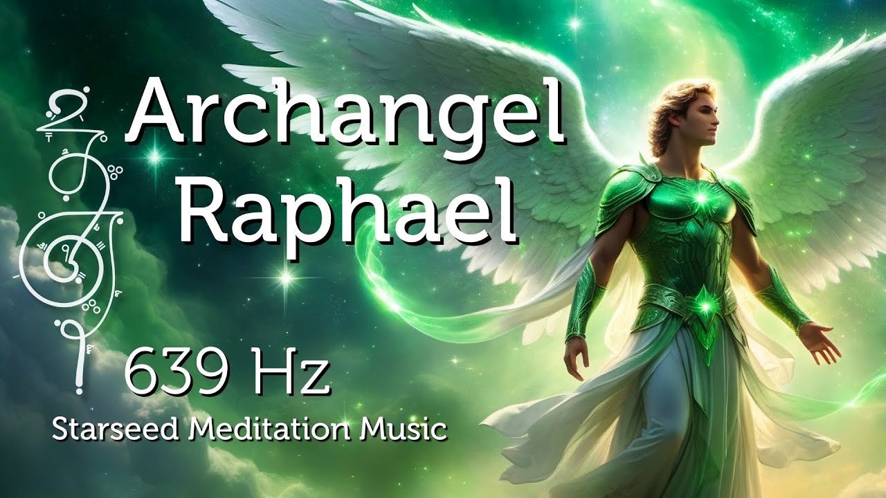 Archangel Raphael 639 Hz Starseed Meditation Music with Lightcode ...