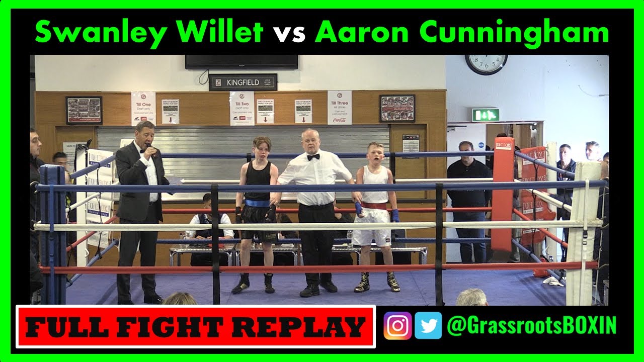 Swanley Willet vs Aaron Cunningham - FULL FIGHT - Guildford Amateur ...