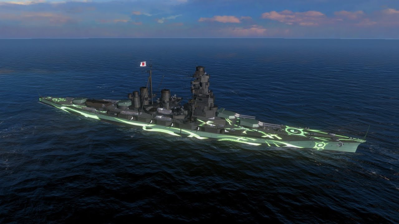 ARP Kirishima Tier 5 🇯🇵 premium battleship with Kirishima voiceover ...