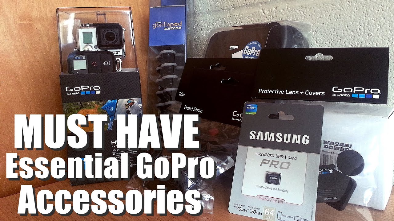 Must Have Essential Accessories for a GoPro HERO 3+ (Travel Case ...