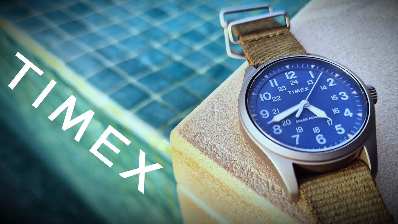 The perfect holiday watch - Timex Expedition North 36mm solar - YouTube