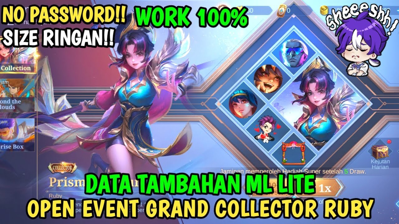 Data Open Event Grand Collector Ruby Patch Terbaru | Data Tambahan ml ...