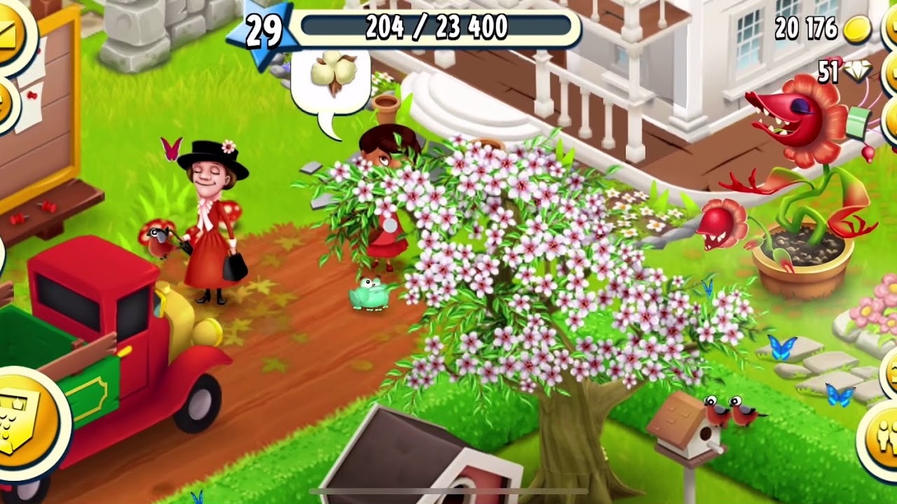 Attracting birds and butterflies in Hay Day! - YouTube