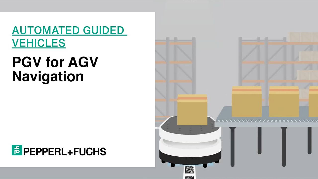PGV for AGV Navigation - YouTube