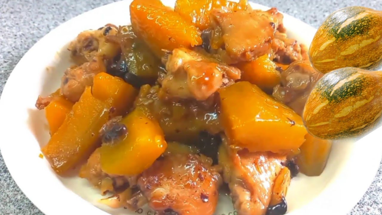 CARA MASAK LABU KUNING DAN SAYAP AYAM YANG ENAK || MASAKAN RUMAHAN ...