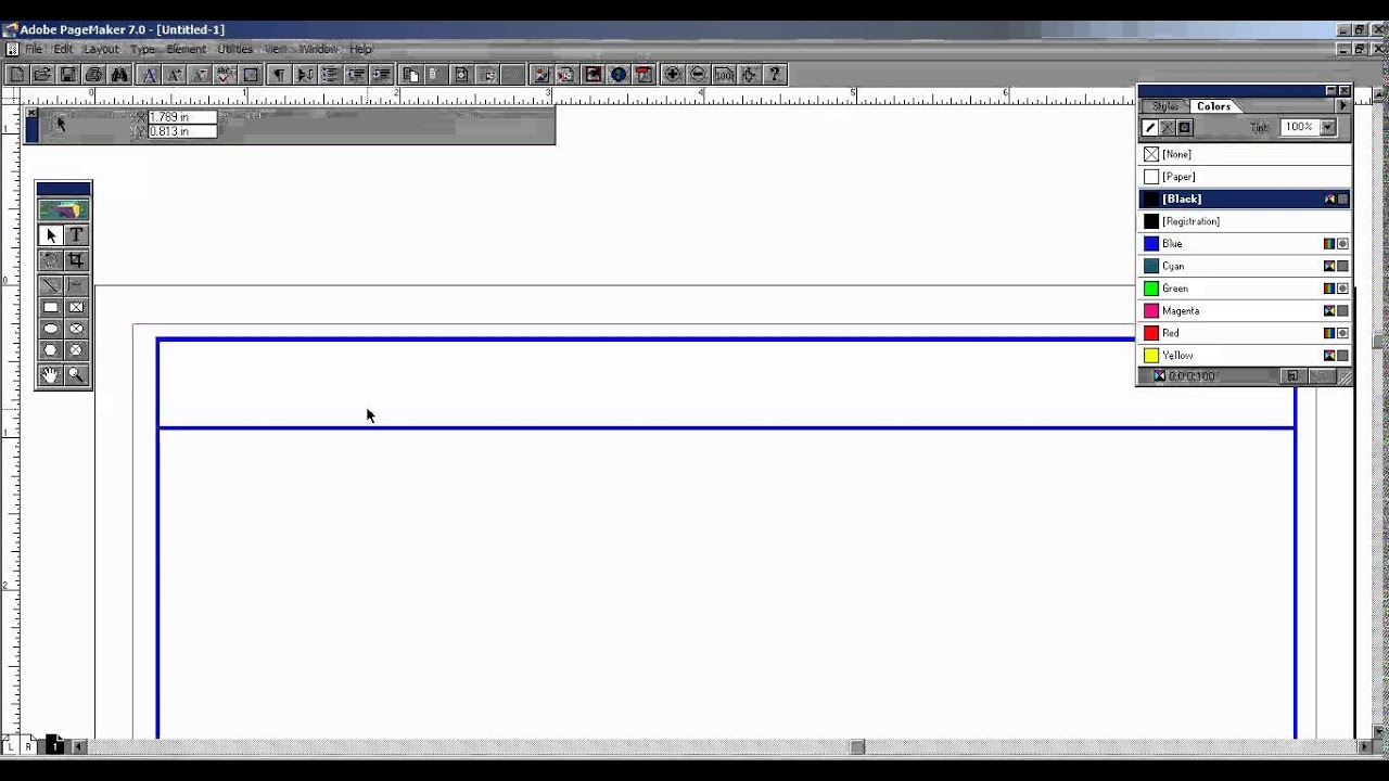 Create Sales Invoice Design In Pagemaker Part -1 - YouTube