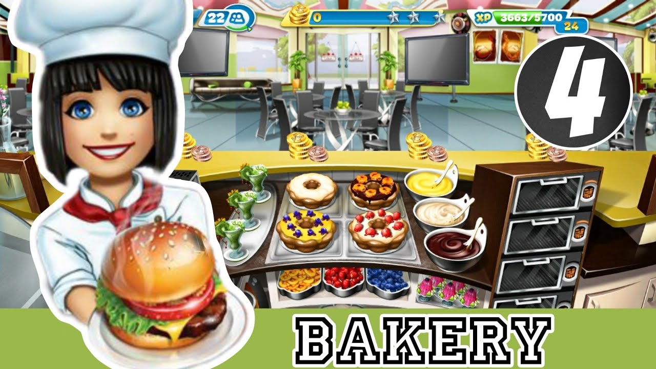 Cooking Fever Bakery Gameplay part 04 [Unlimited money/Unlimited gems ...