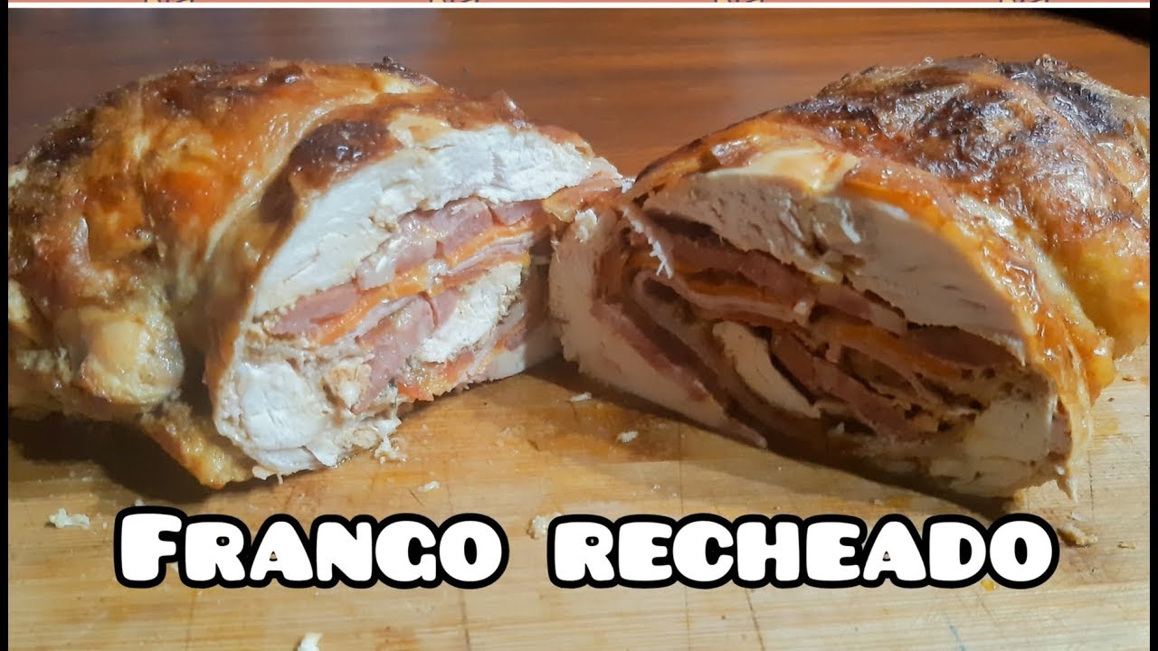 Como fazer FRANGO DESOSSADO E RECHEADO - - YouTube