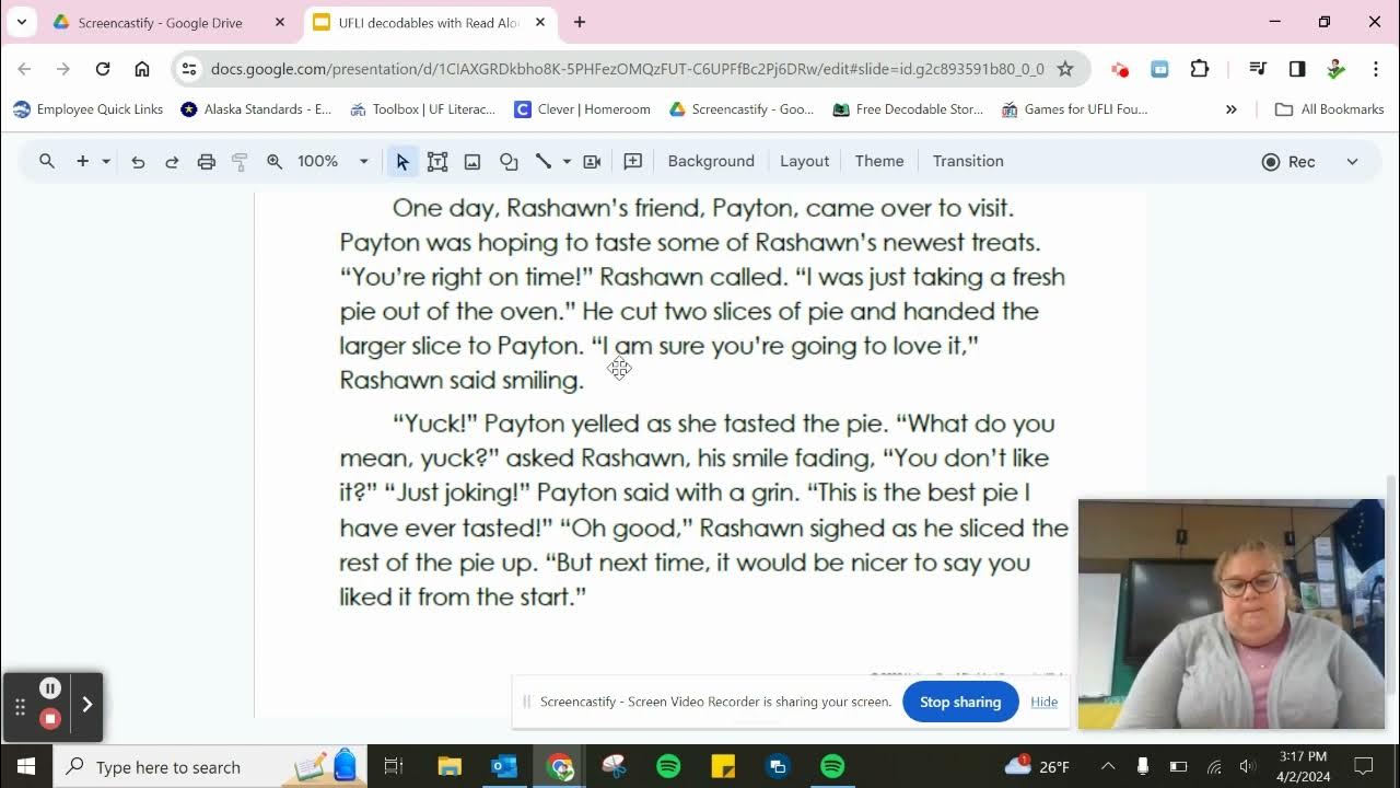 UFLI Lesson 109 Echo Read - YouTube