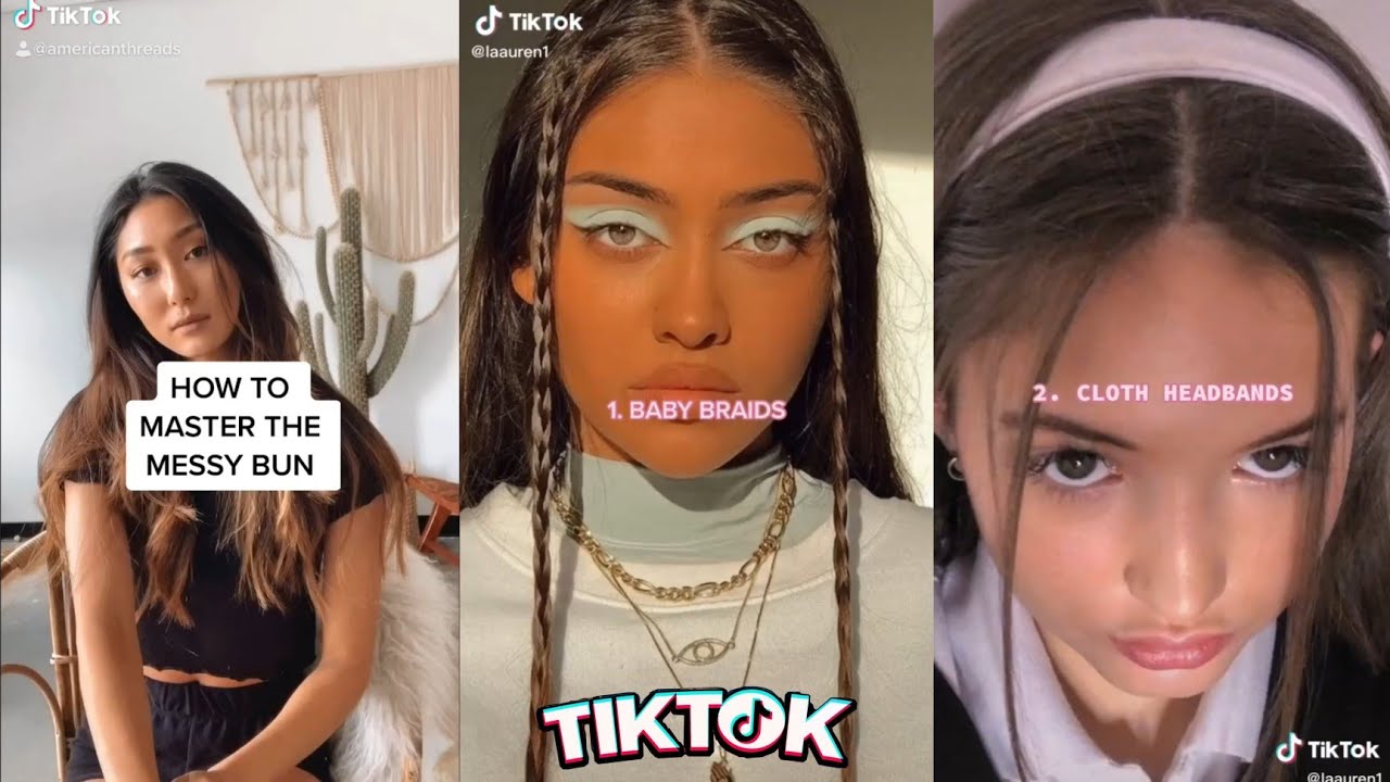 hair transformation|hair styling tik tok compilation - YouTube