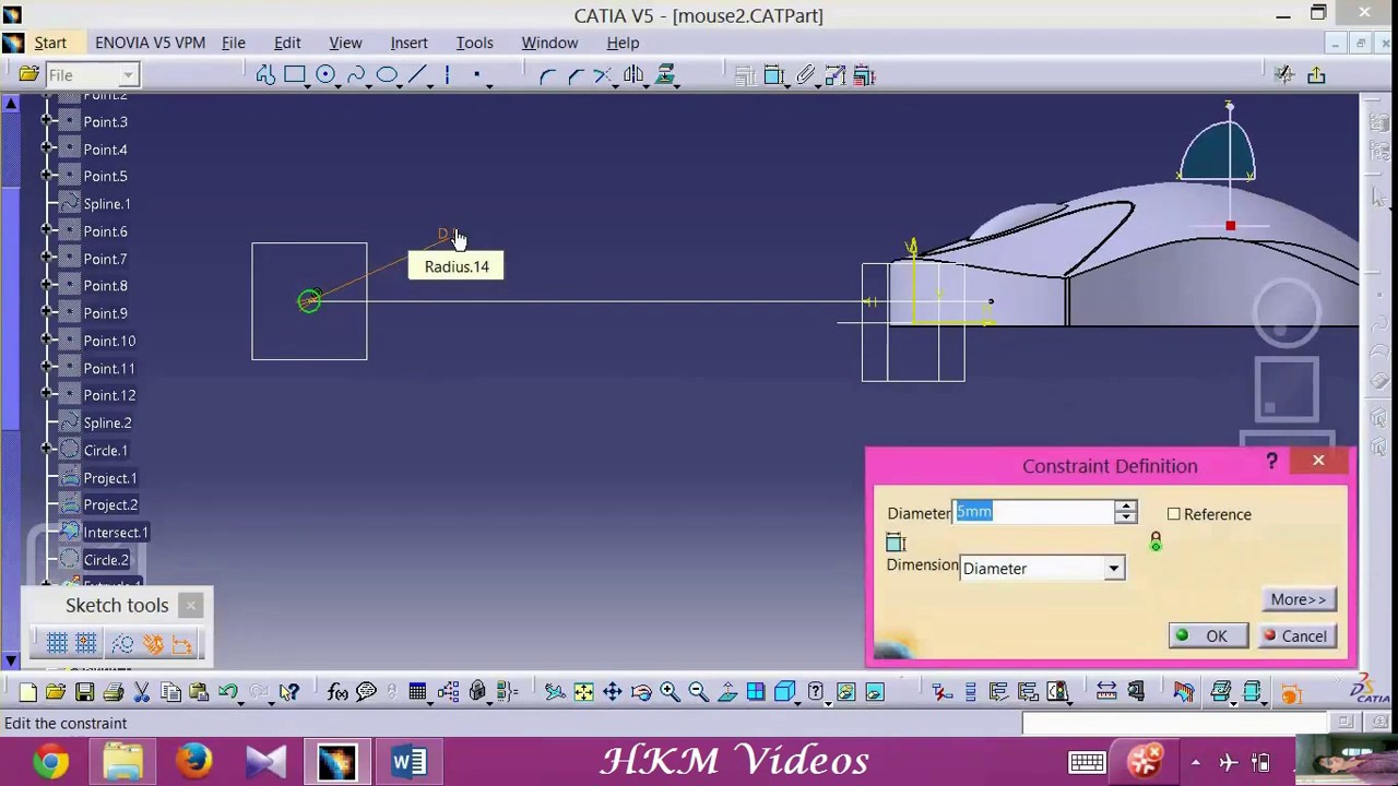 PC MOUSE DESIGN-CATIA GENERATIVE SURFACE DESIGN WI - YouTube