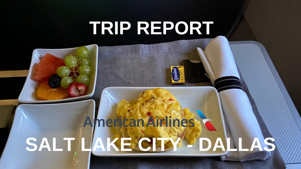 TRIP REPORT | Salt Lake City (SLC) to Dallas (DFW) | American Airlines ...
