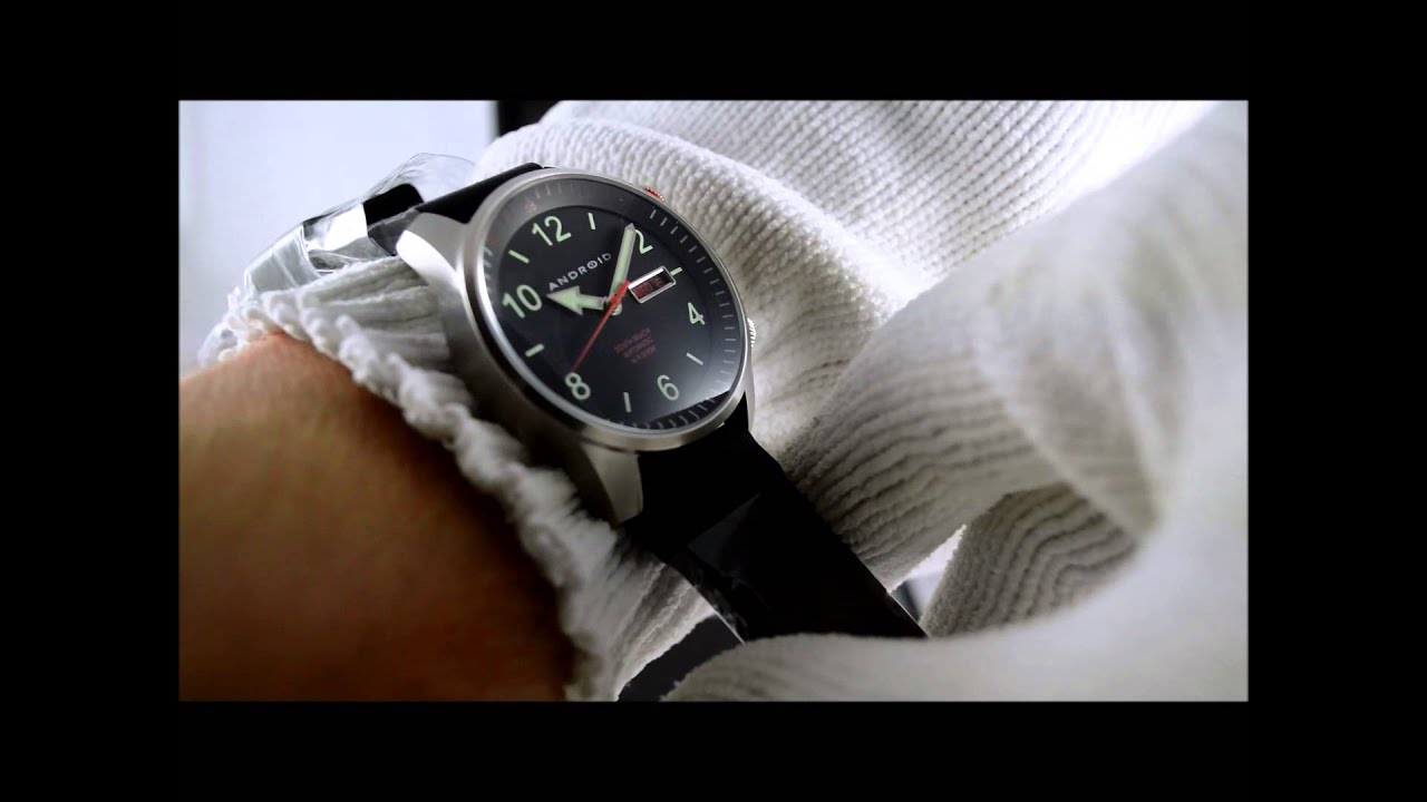 ANDROID OCTOPUS AUTOMATIC AD267BKLSB - YouTube