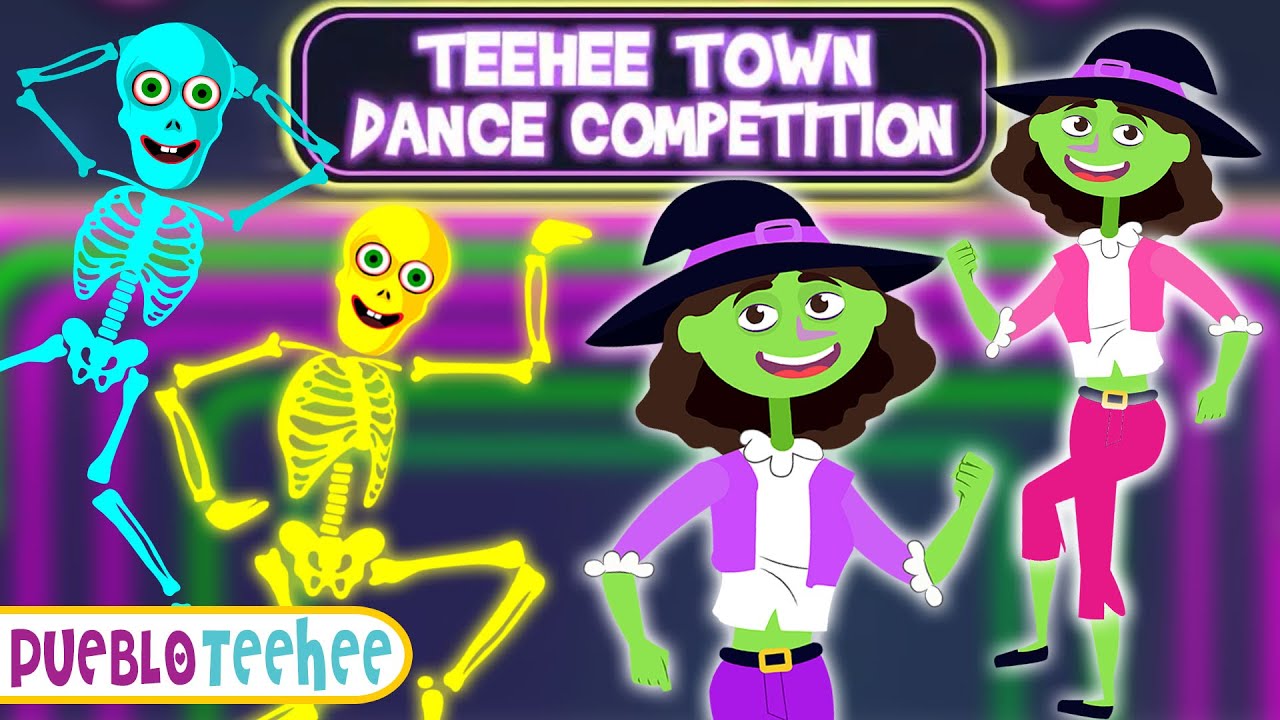 Bailemos con Esqueletos y Brujas💀🧙‍♀️ | Canciones de Halloween para ...