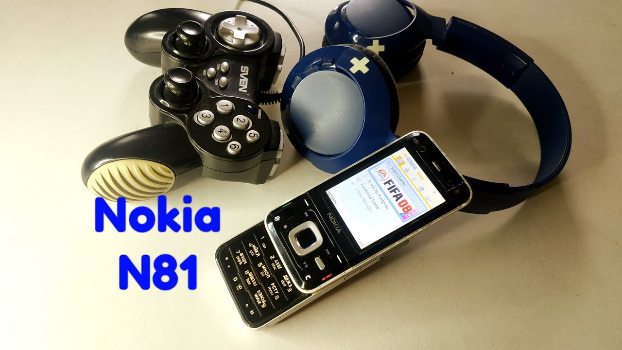 Обзор на Nokia N81. Музыкальн-Игровой смартфон. - YouTube
