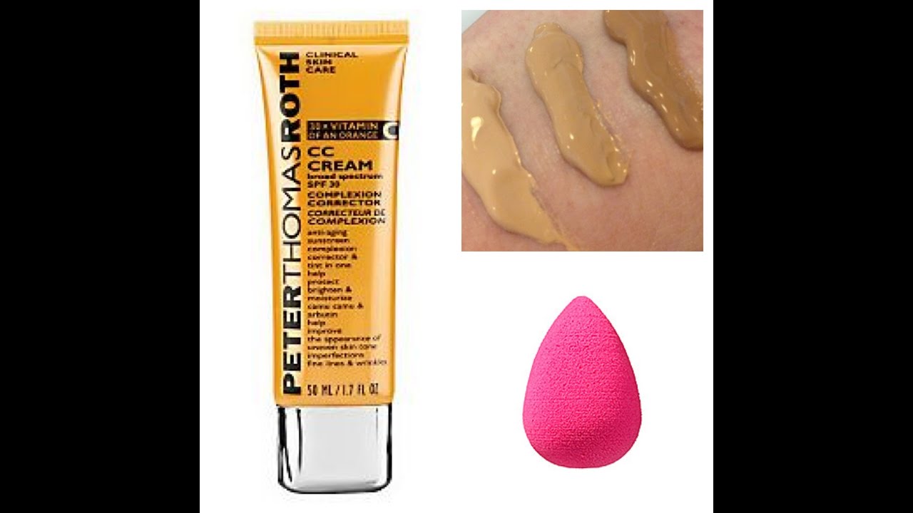Peter Thomas Roth CC Cream Review+DEMO! - YouTube